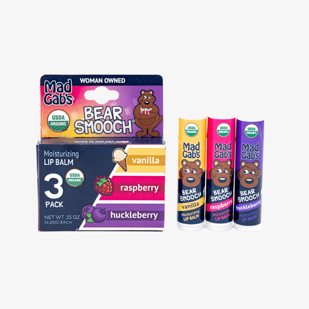 Mad Gab's Organic and Natural Moose Smooch Lip Balm Assorted Packs ...