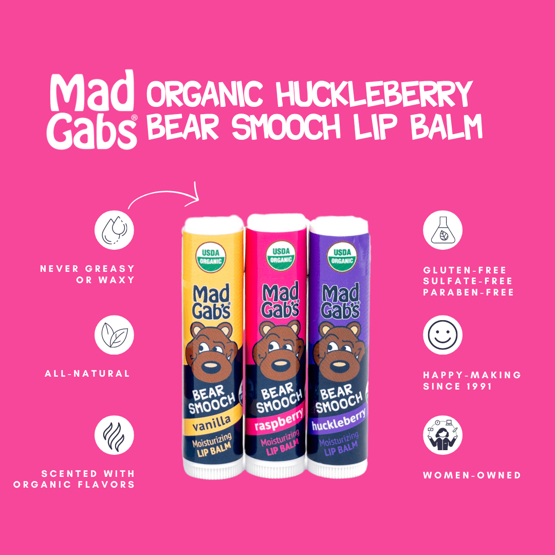 Mad Gab's Organic and Natural Moose Smooch Lip Balm Assorted Packs ...