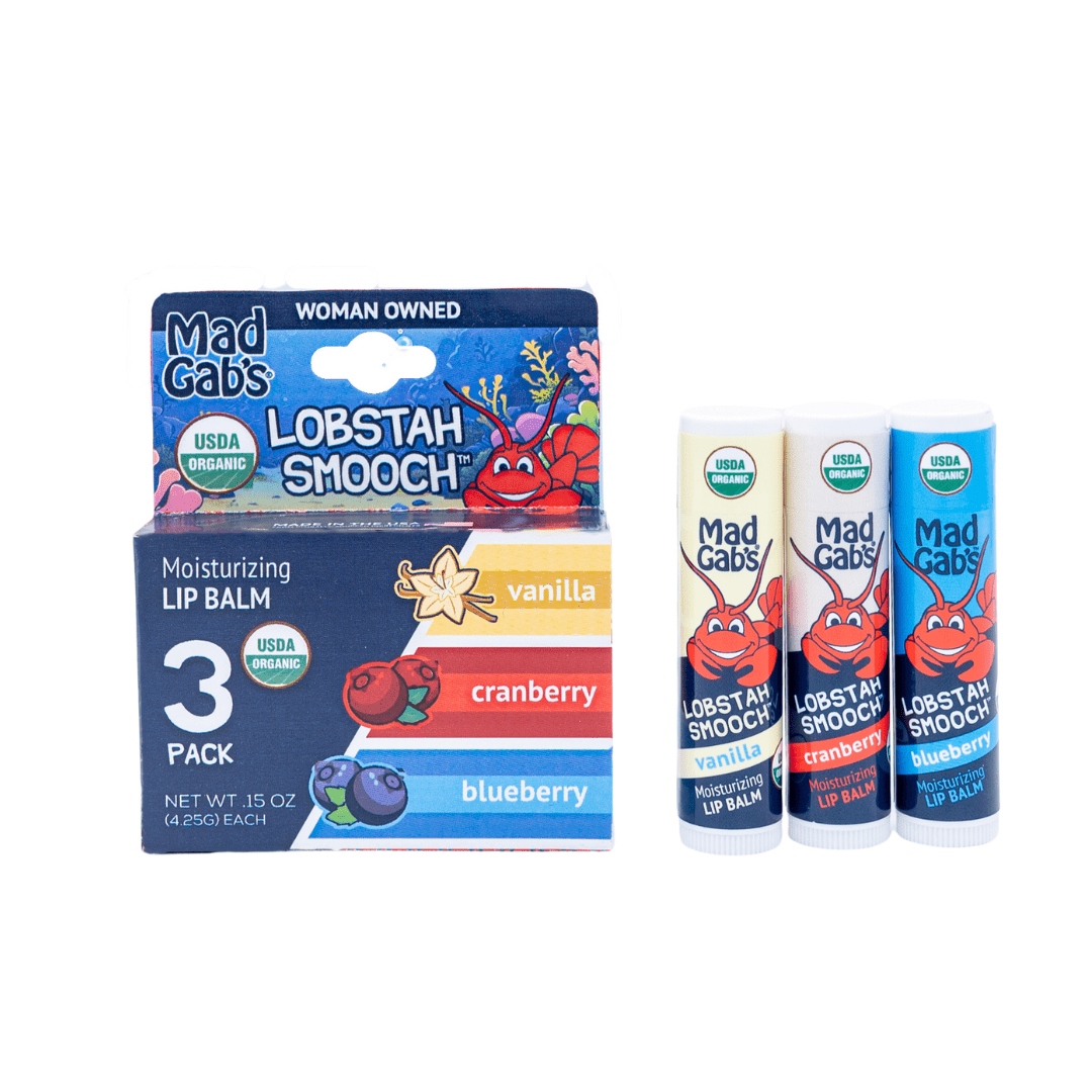 Mad Gab's Organic and Natural Moose Smooch Lip Balm Assorted Packs ...